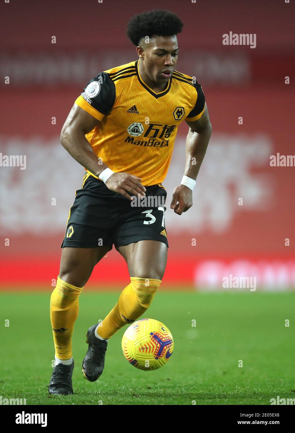 Wolverhampton Wanderers' Adama Traore during the Premier League match ...