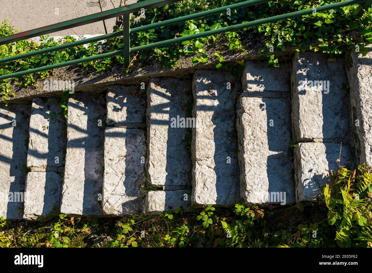Repair old concrete stairs hi-res stock photography and images - Alamy