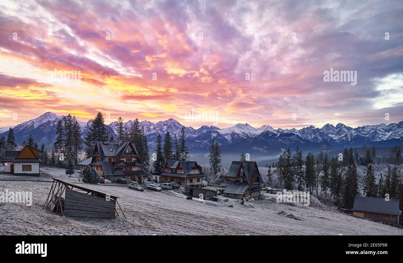 Tatra mountains sunset hi-res stock photography and images - Alamy