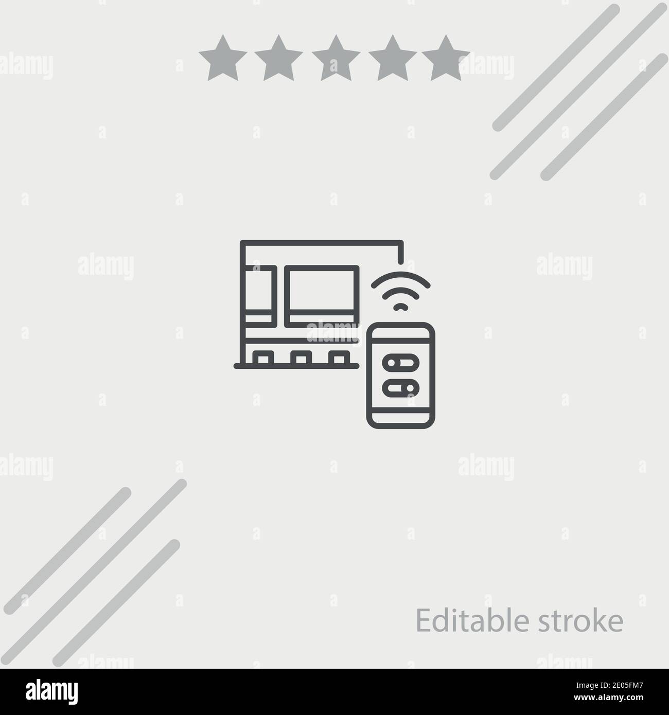 smart house vector icon modern simple vector illustration Stock Vector ...
