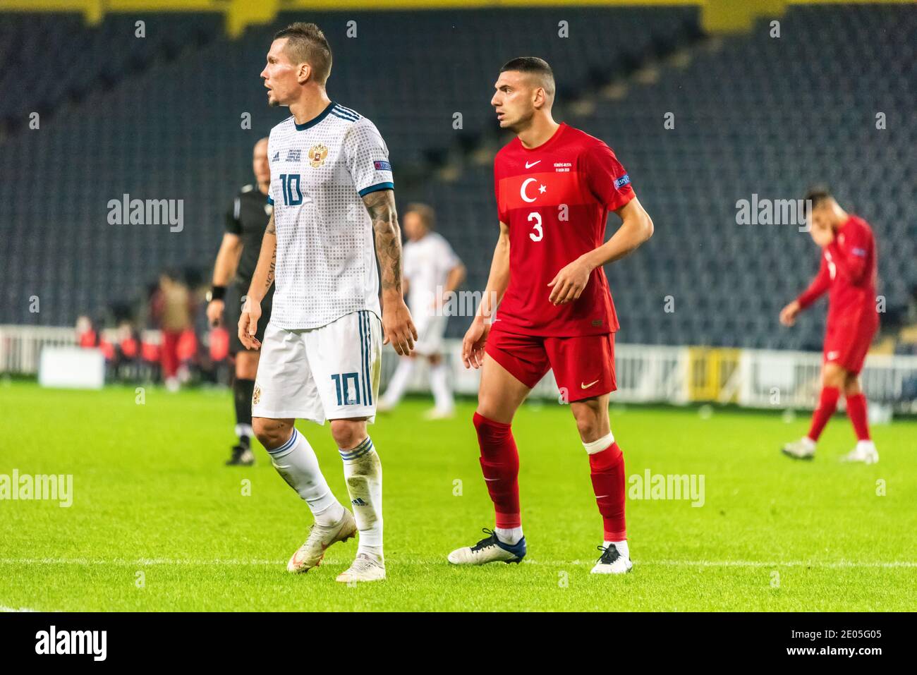 Istanbul, Turkey – November 15, 2020. Russia national football team ...