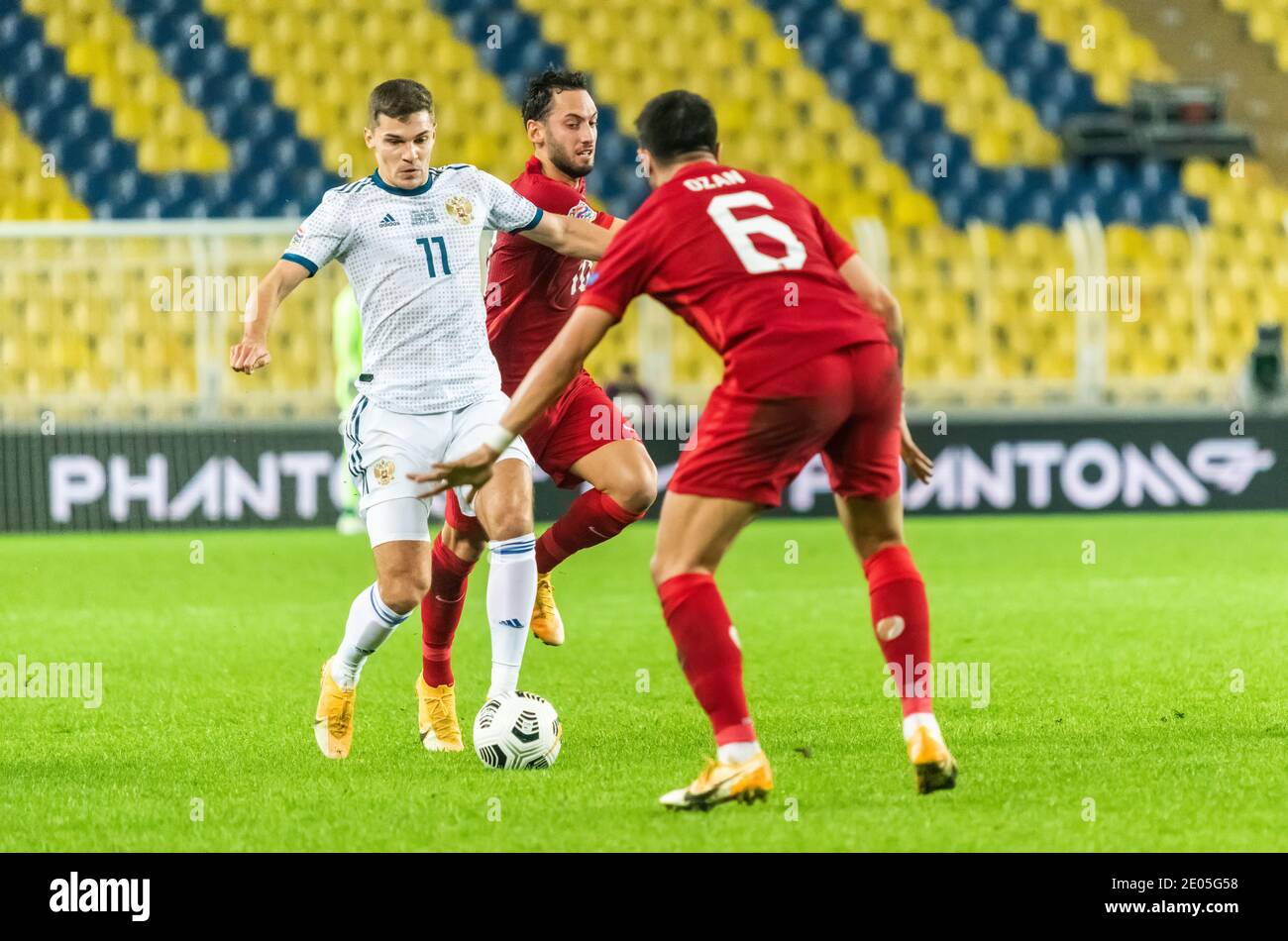 Istanbul, Turkey – November 15, 2020. Russia national football team ...