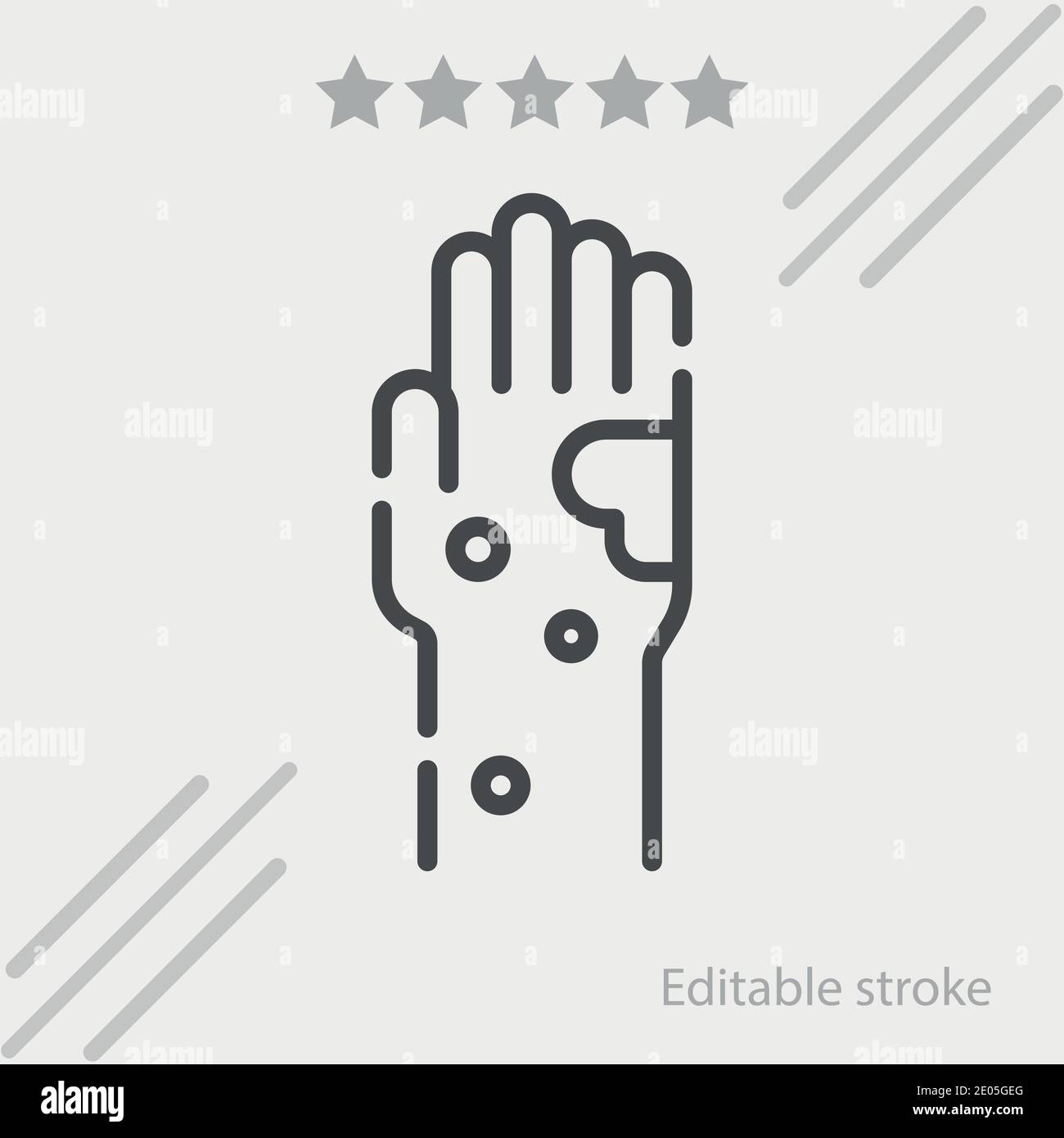 Allergic reaction illustration Black and White Stock Photos & Images ...