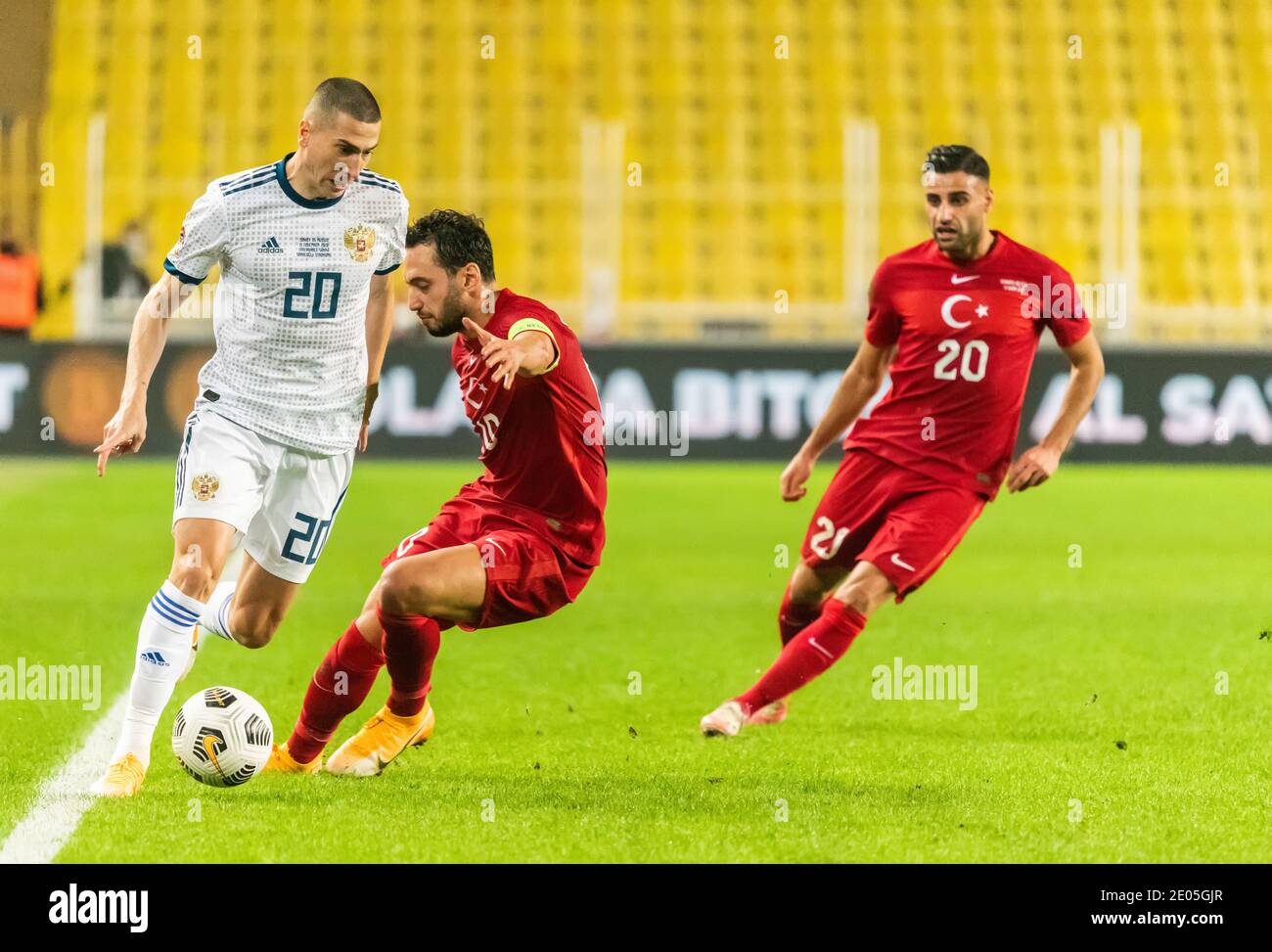 Istanbul, Turkey – November 15, 2020. Russia national football team ...