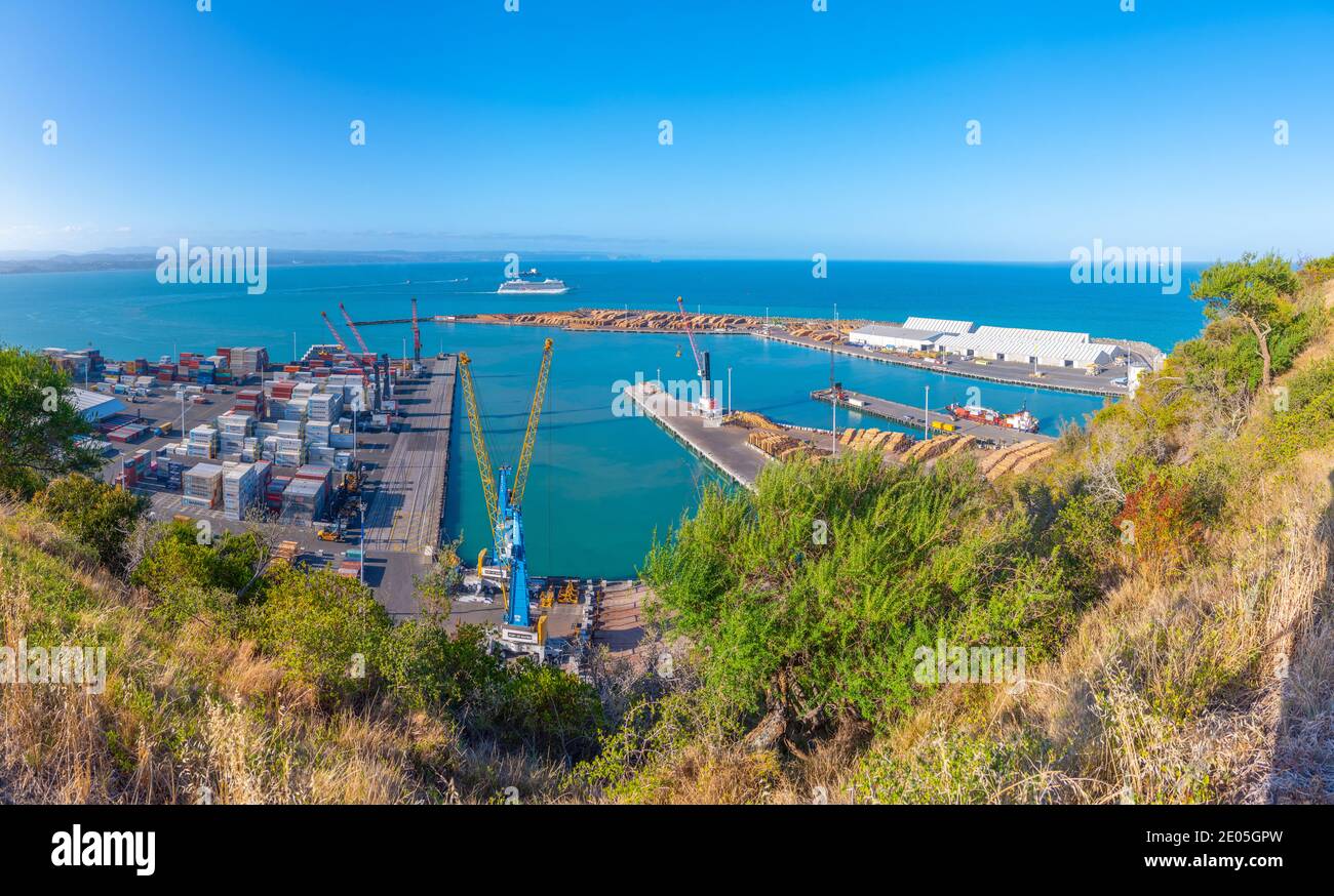 Napier new zealand aerial view hi-res stock photography and images - Alamy