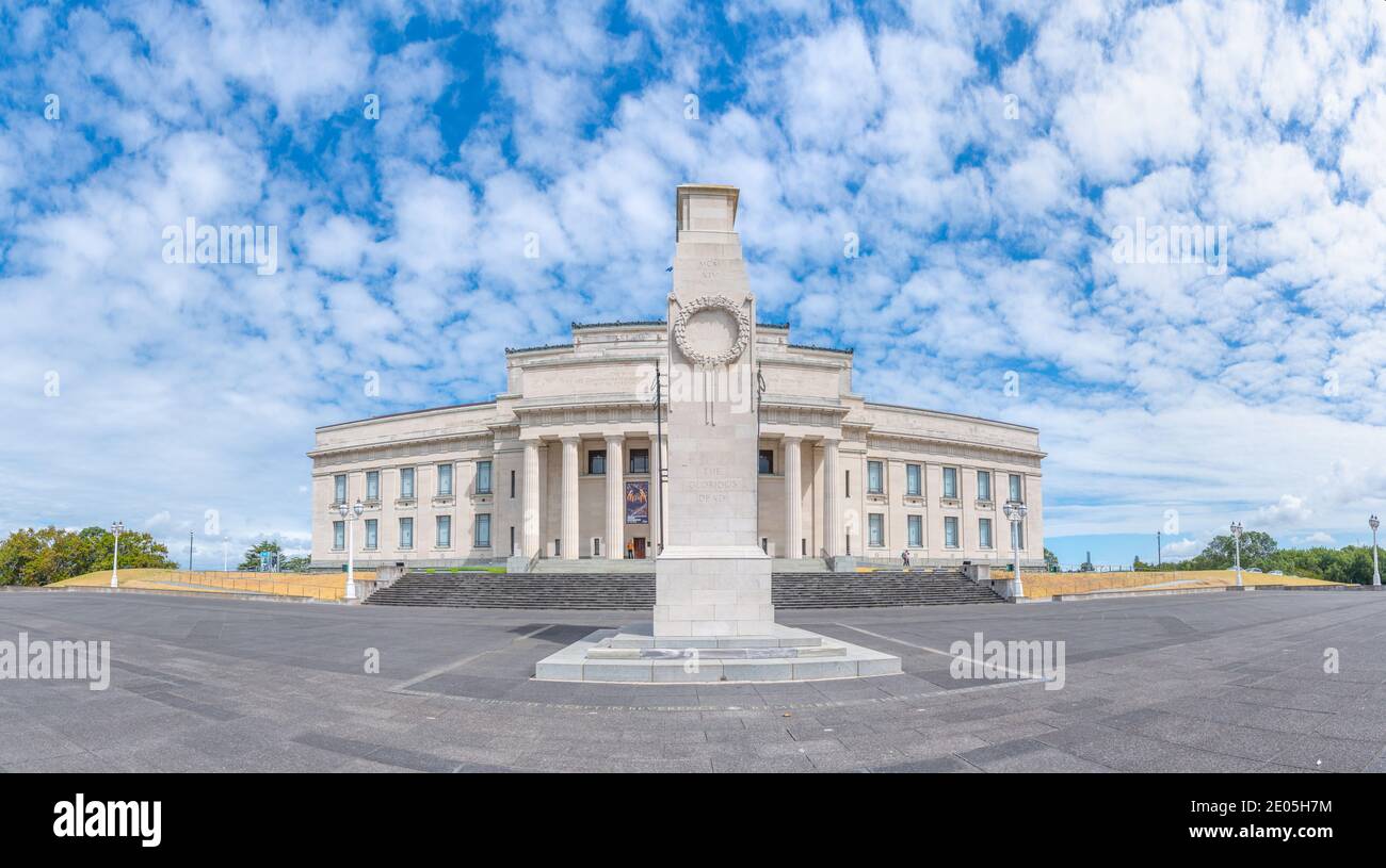 AUCKLAND, NEW ZEALAND, FEBRUARY 19, 2020: Auckland War Memorial Museum ...
