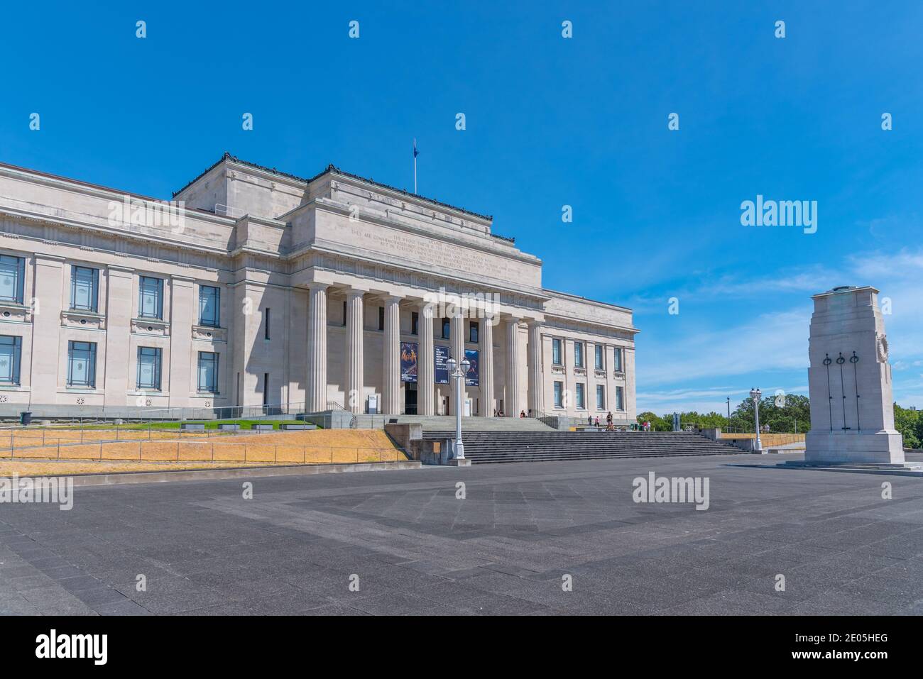 AUCKLAND, NEW ZEALAND, FEBRUARY 20, 2020: Auckland War Memorial Museum ...