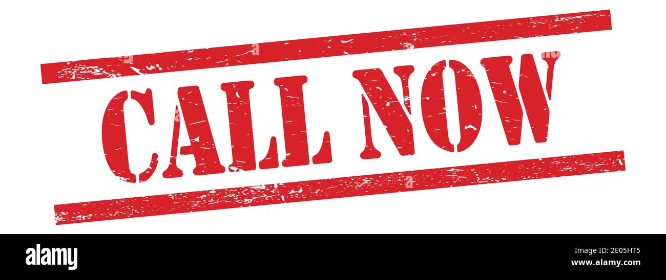 Call now stamp hi-res stock photography and images - Alamy