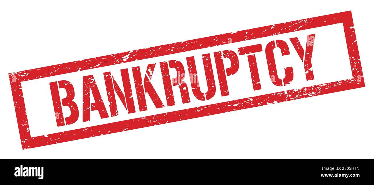 Bankruptcy stamp sign seal hi-res stock photography and images - Alamy