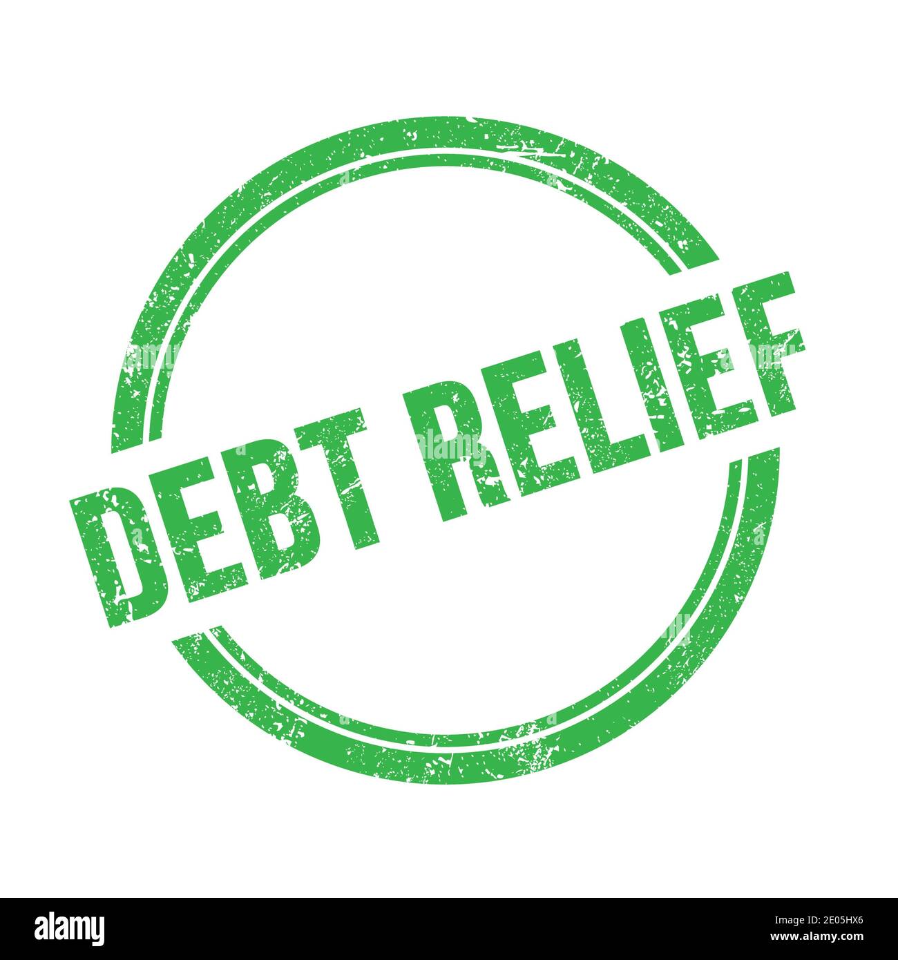 Debt relief stamp hi-res stock photography and images - Alamy
