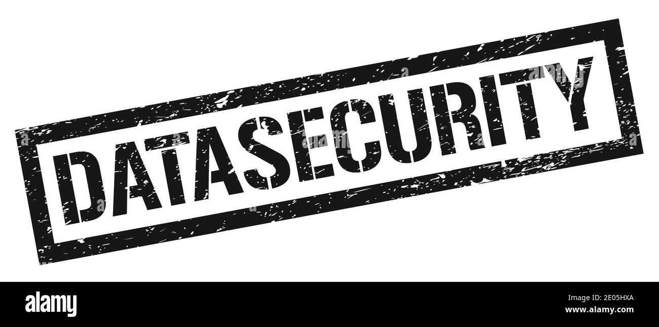 Datasecurity stamp hi-res stock photography and images - Alamy