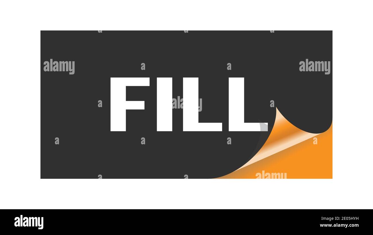 Fill text hi-res stock photography and images - Alamy