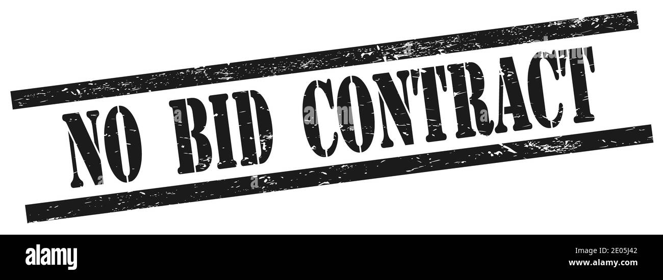 No bid contract stamp hi-res stock photography and images - Alamy