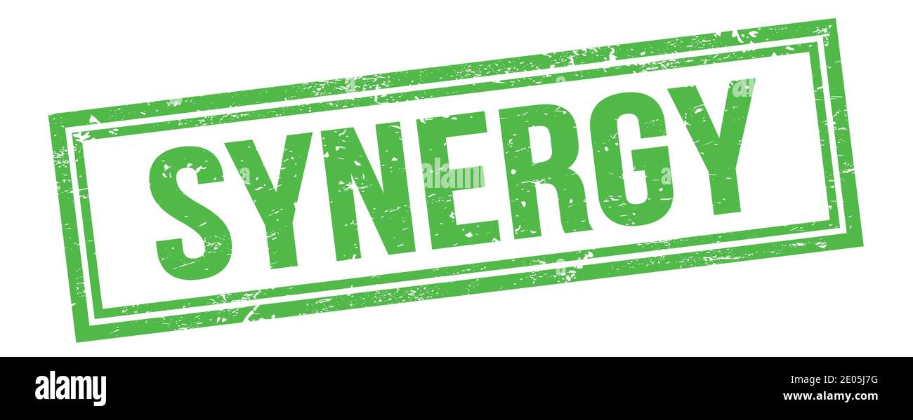 Synergy stamp hi-res stock photography and images - Alamy