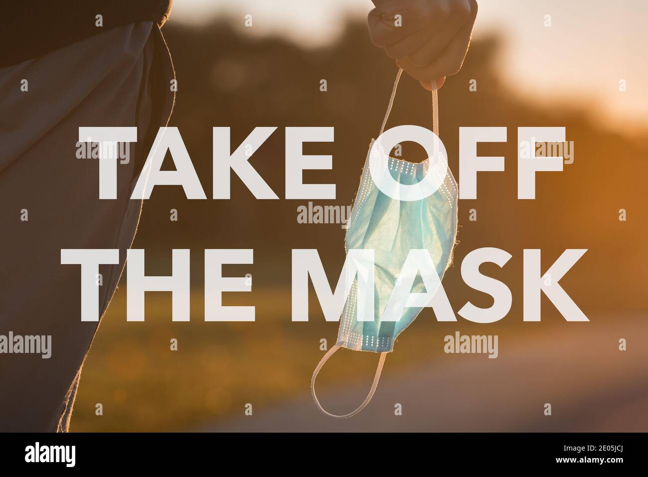 Take off the mask hi-res stock photography and images - Alamy