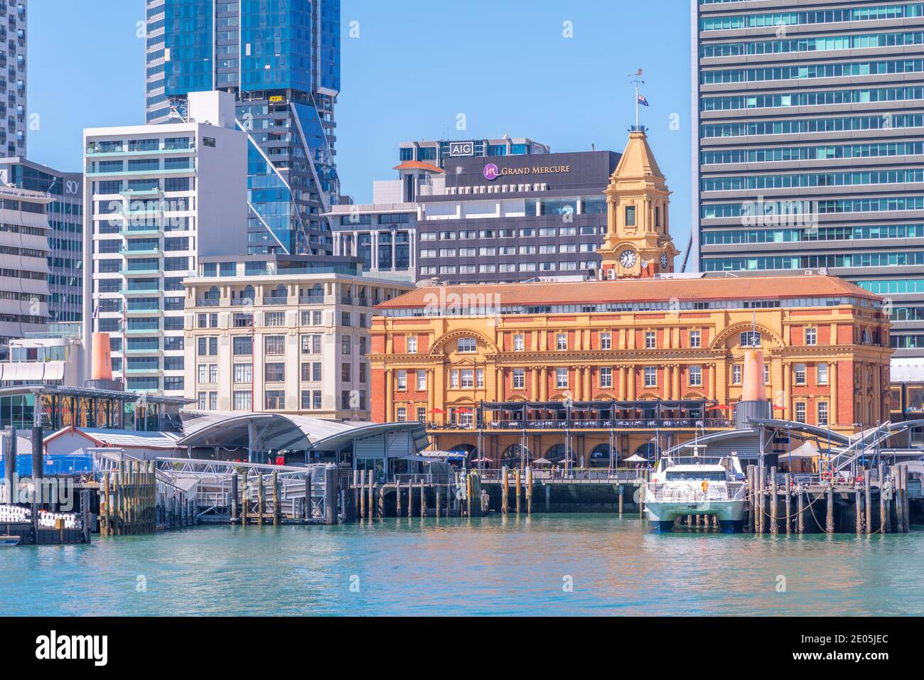 Auckland cruise ship terminal hi-res stock photography and images - Alamy