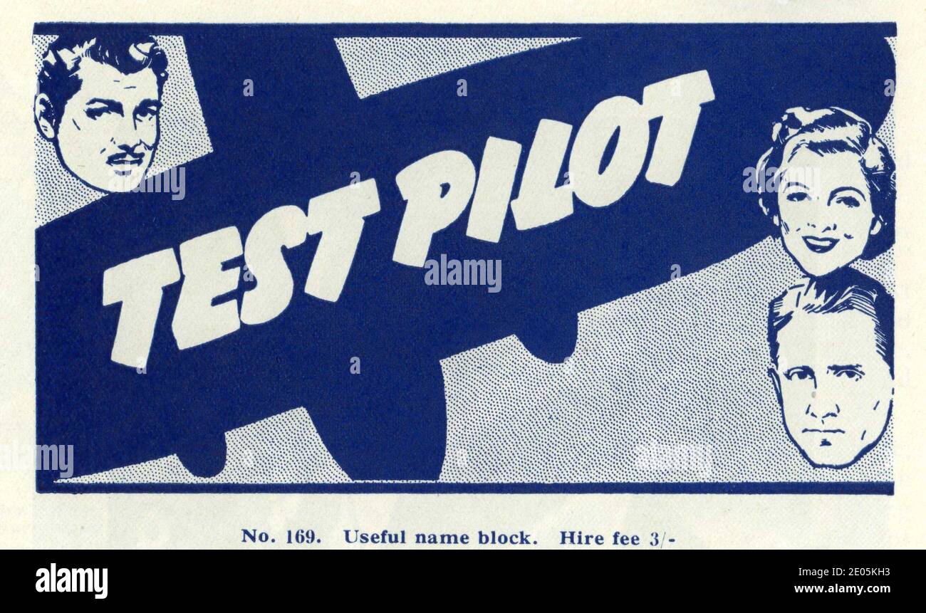 CLARK GABLE MYRNA LOY and SPENCER TRACY in TEST PILOT 1938 director ...