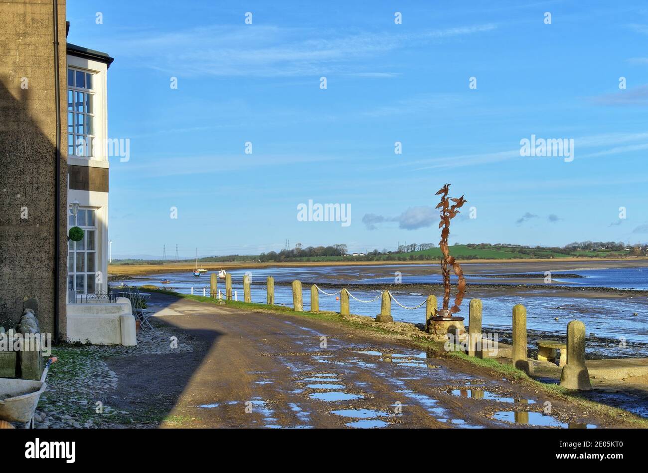 The historic village of Sunderland Point, Lancashire Stock Photo - Alamy