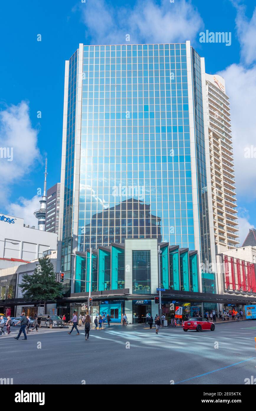 AUCKLAND, NEW ZEALAND, FEBRUARY 19, 2020: People are coming to a ...