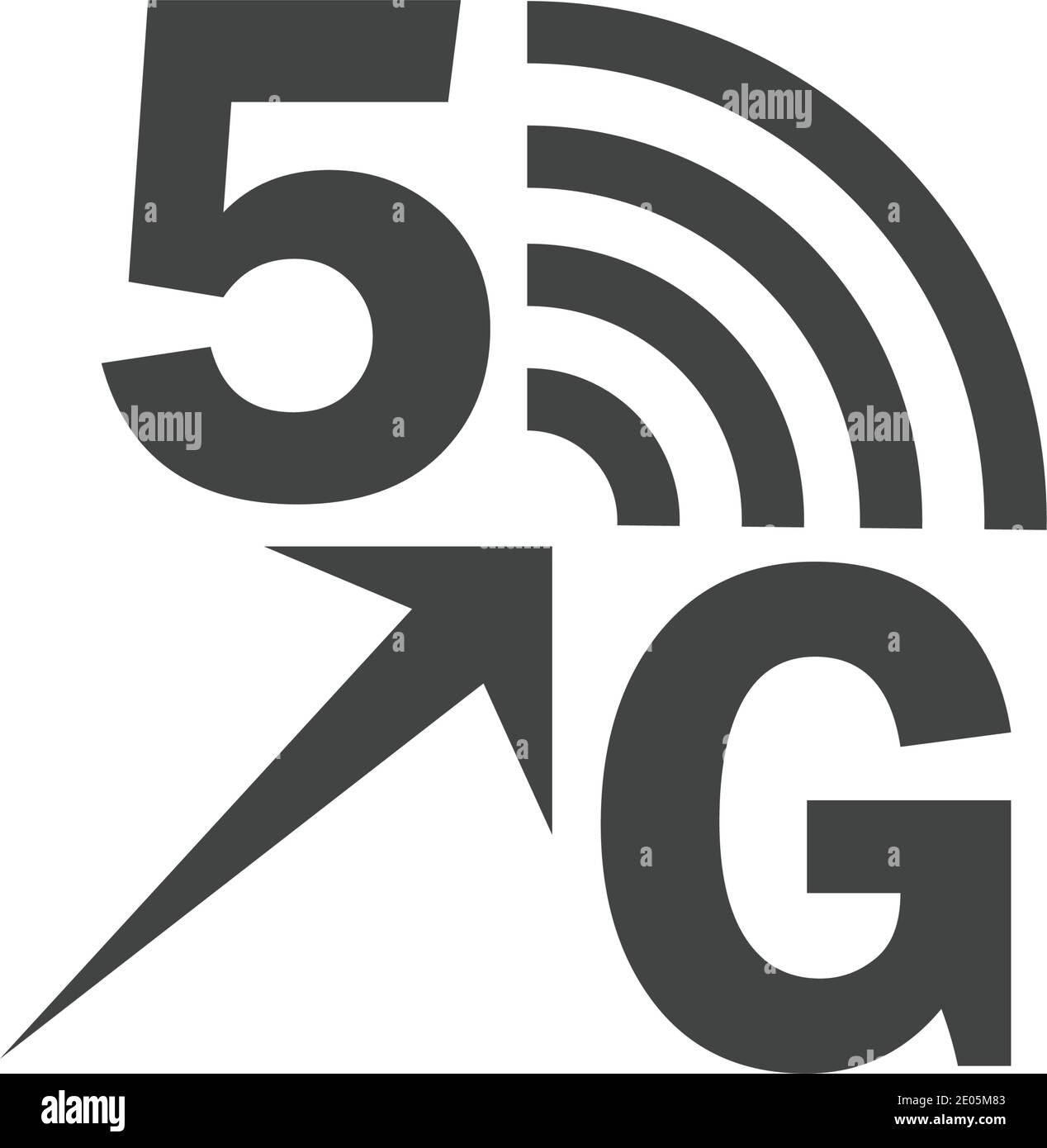 5g logo sign vector template Vector technology icon network sign 5G ...