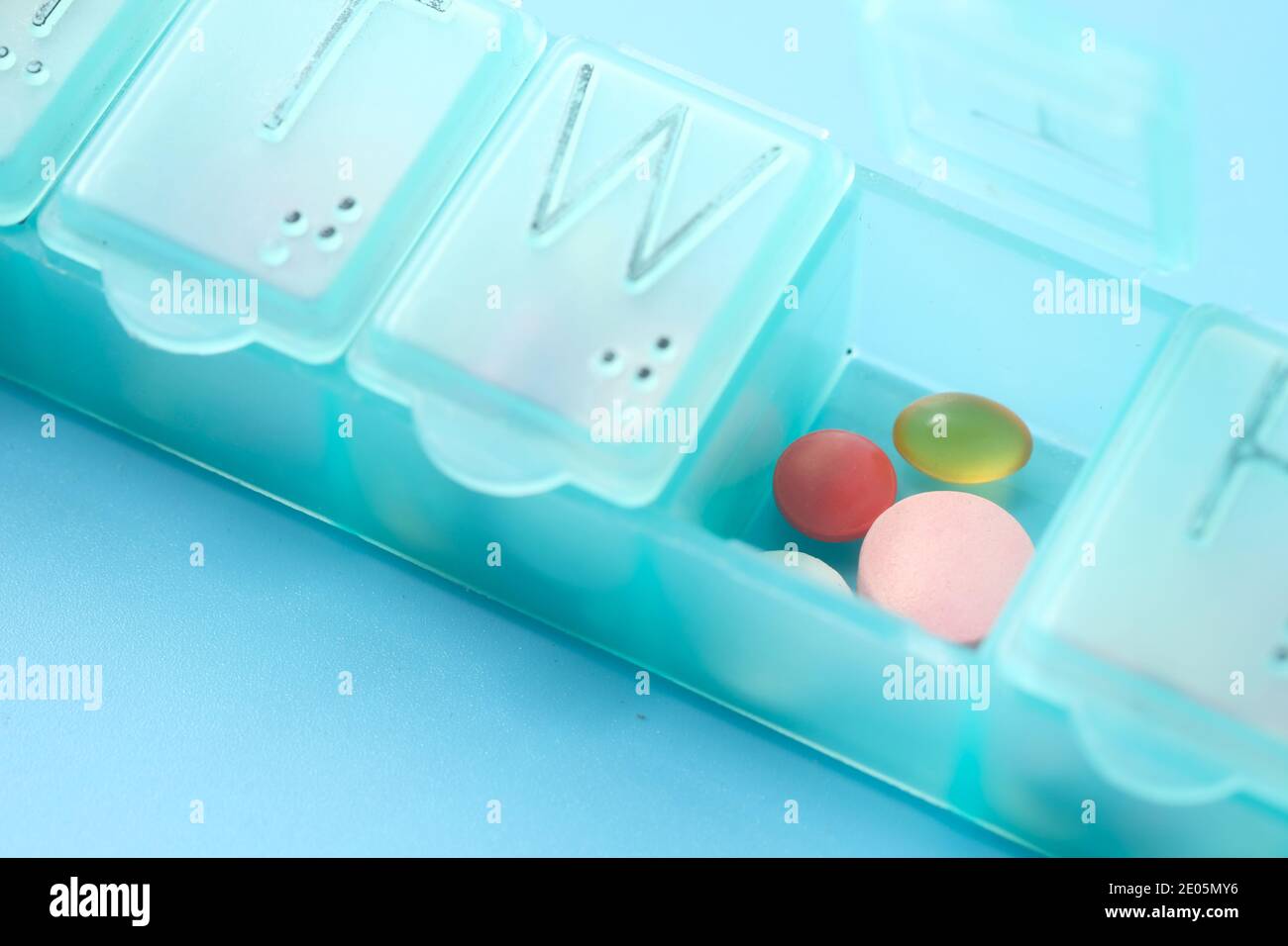 Red pill box hi-res stock photography and images - Alamy