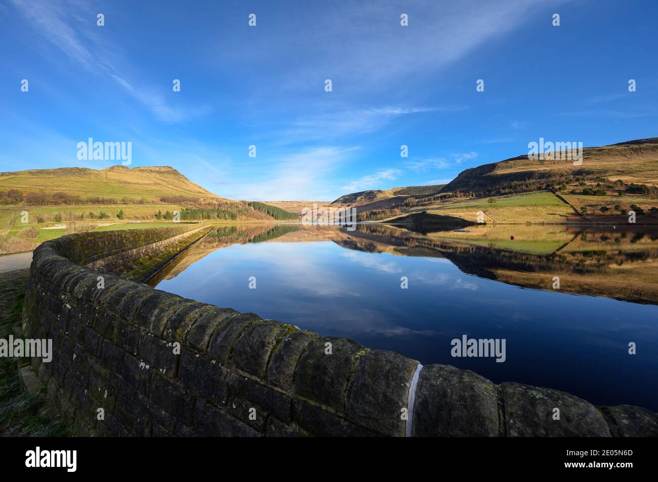 Dovestone Reservoir, Oldham, Lancashire Stock Photo - Alamy