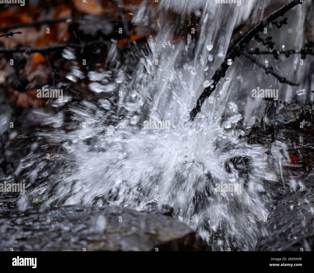 Stream, Dovestone Reservoir, Oldham, Lancashire Stock Photo - Alamy
