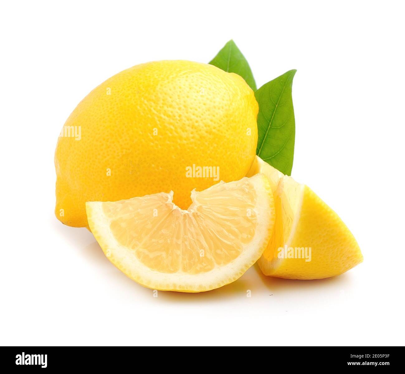 Sweet lemon fruits isolated on white backgrounds Stock Photo - Alamy