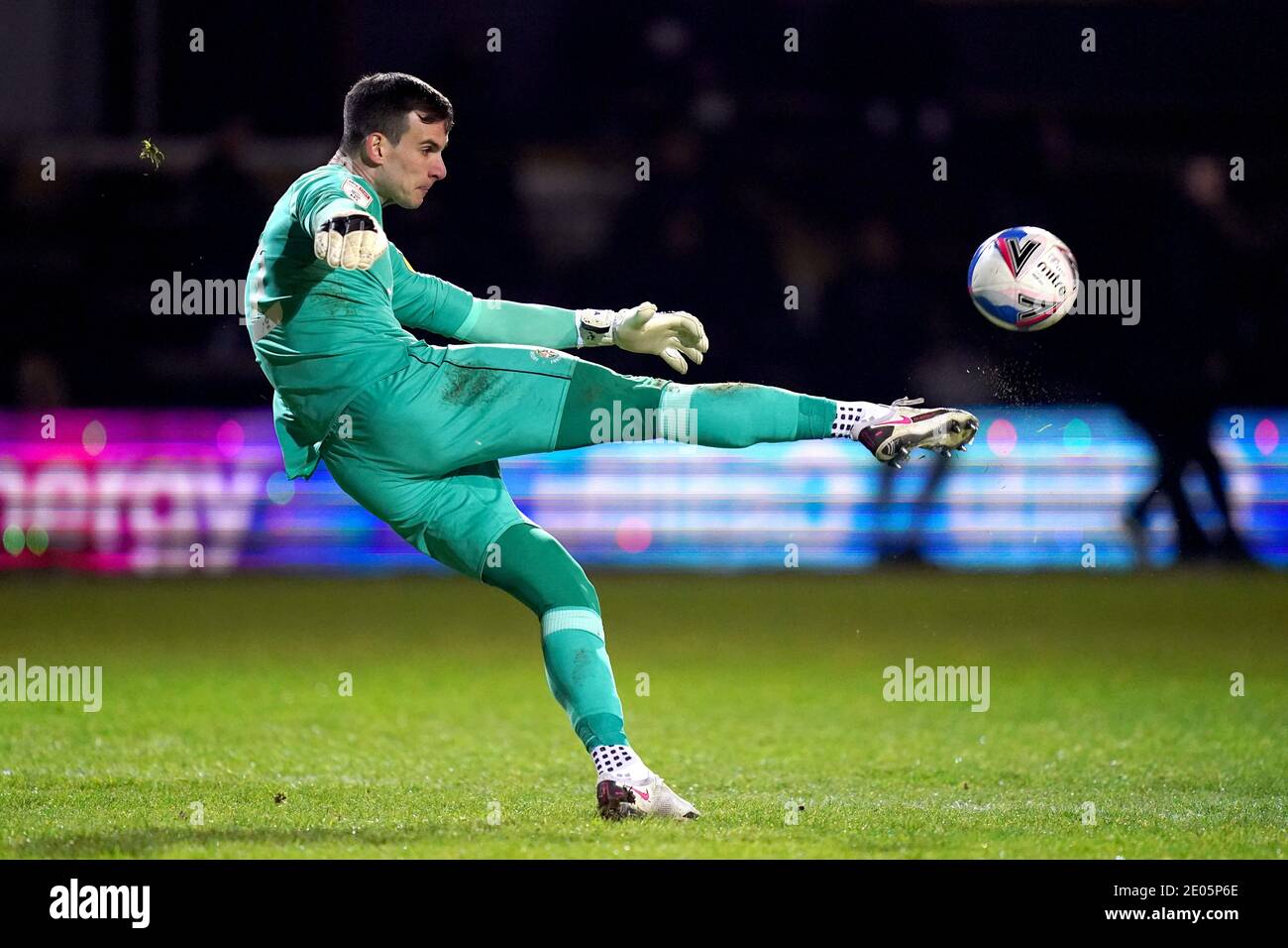 Luton Town goalkeeper Simon Sluga during the Sky Bet Championship match ...