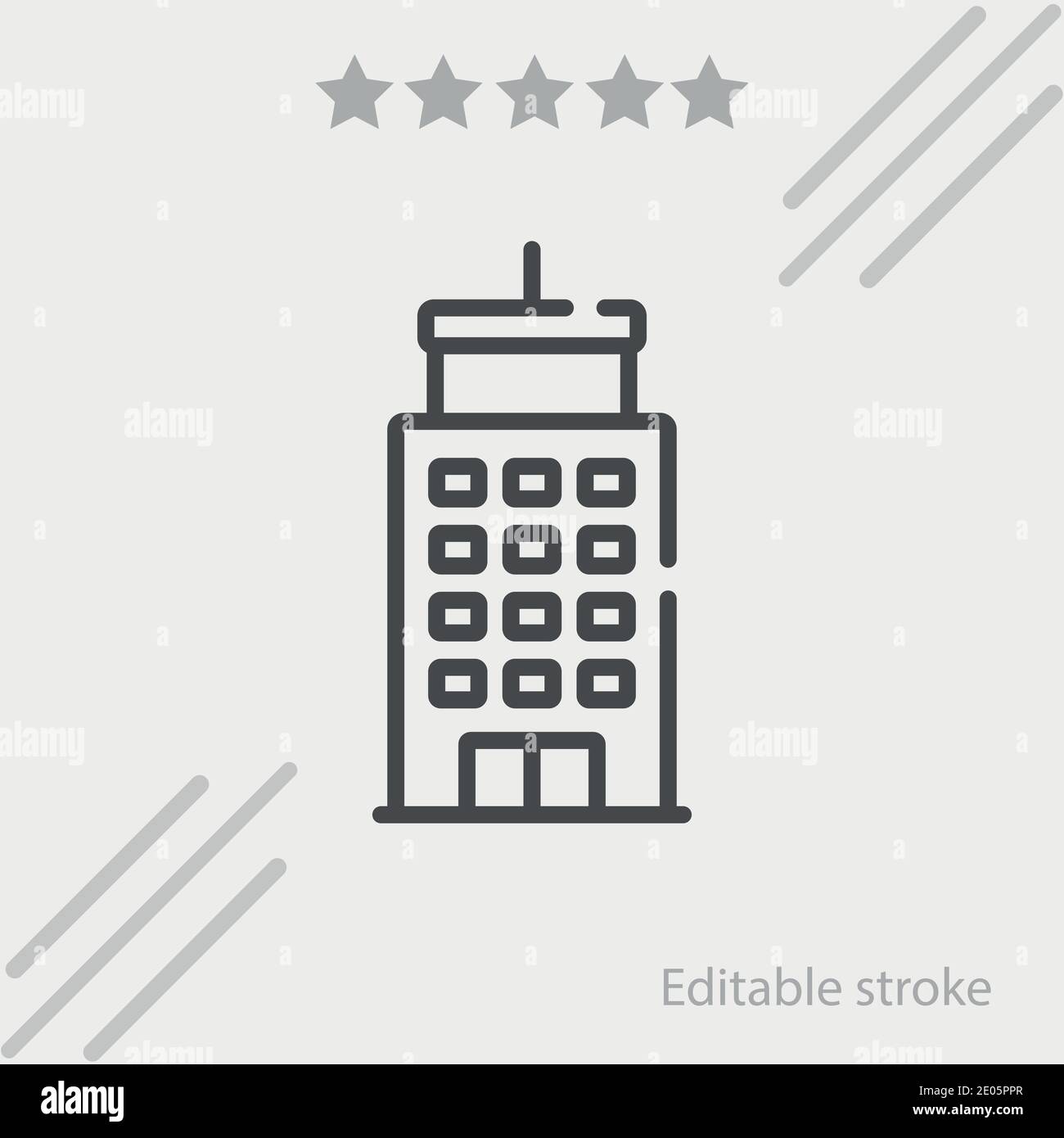 building vector icon modern simple vector illustration Stock Vector ...