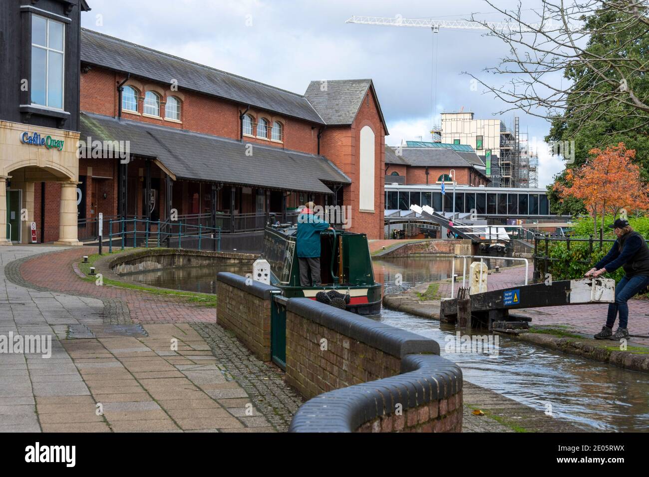 Banbury, Oxfordshire, England. Regeneration and expansion of Castle ...