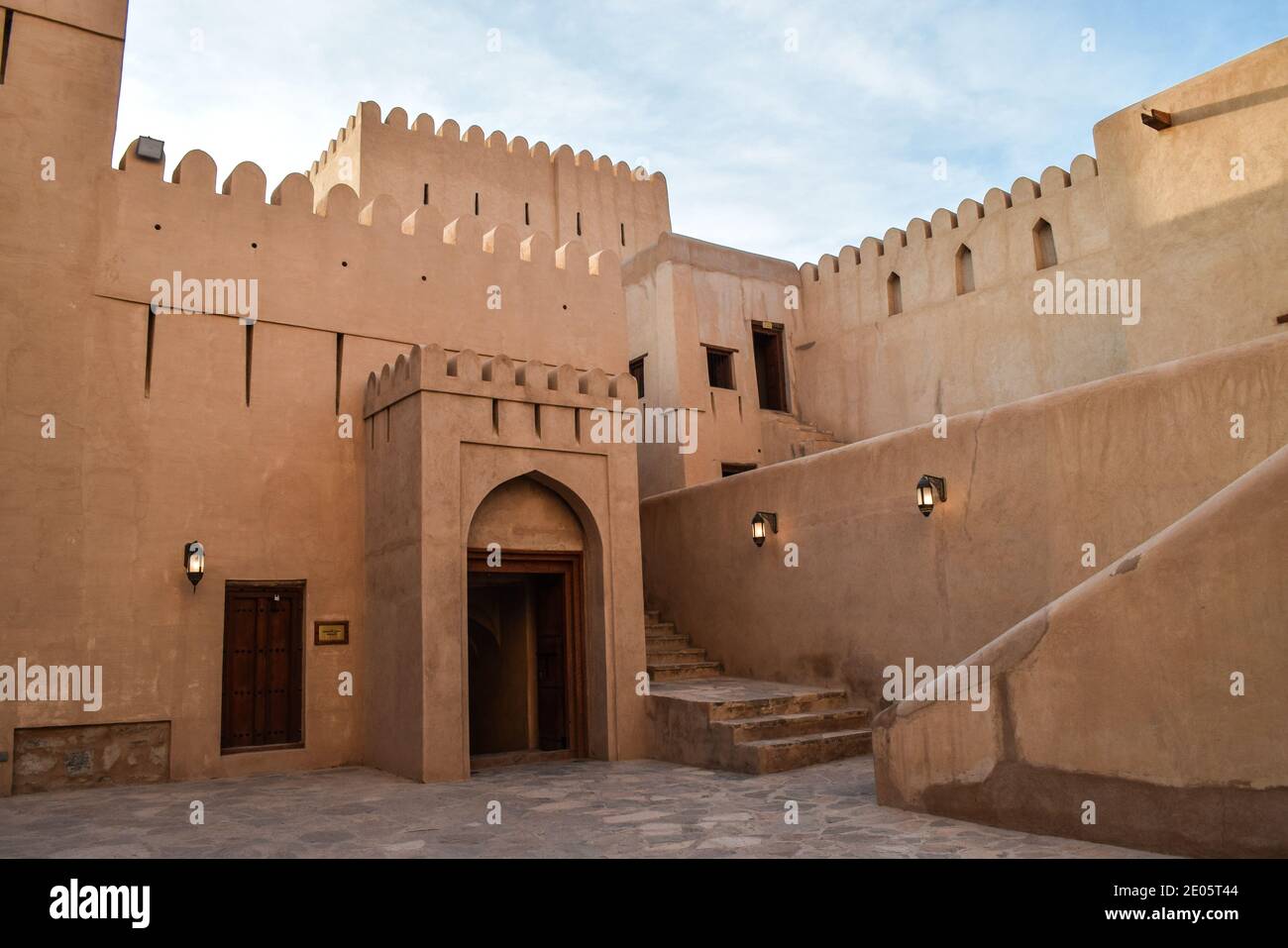 Oman fort arch hi-res stock photography and images - Alamy