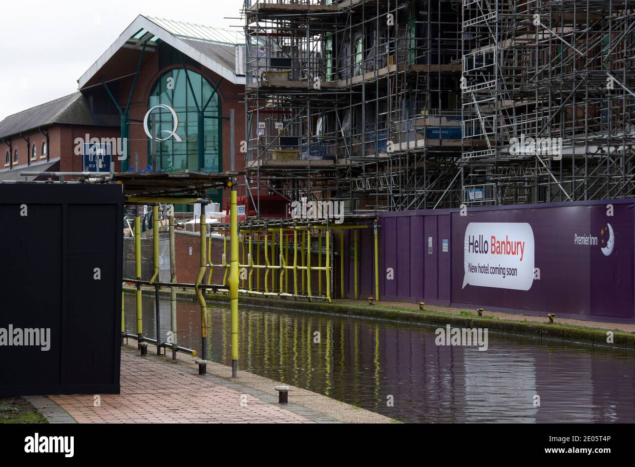 Banbury, Oxfordshire, England. Regeneration and expansion of Castle ...