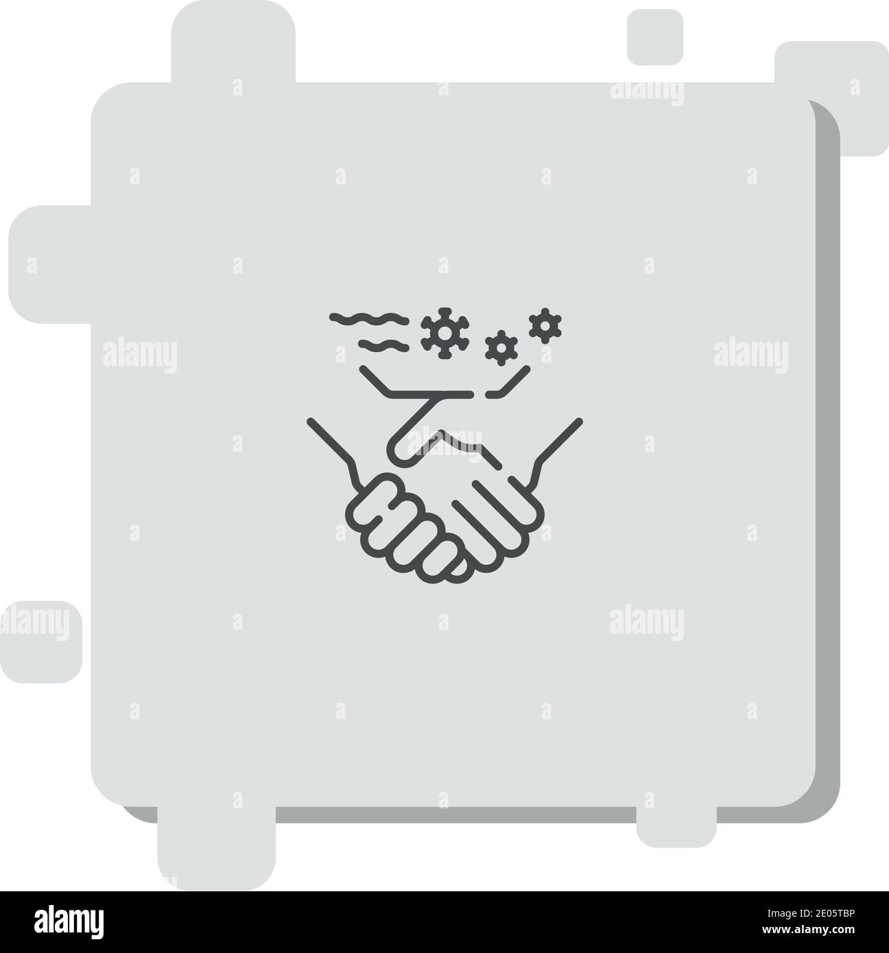 handshake vector icon modern simple vector illustration Stock Vector ...