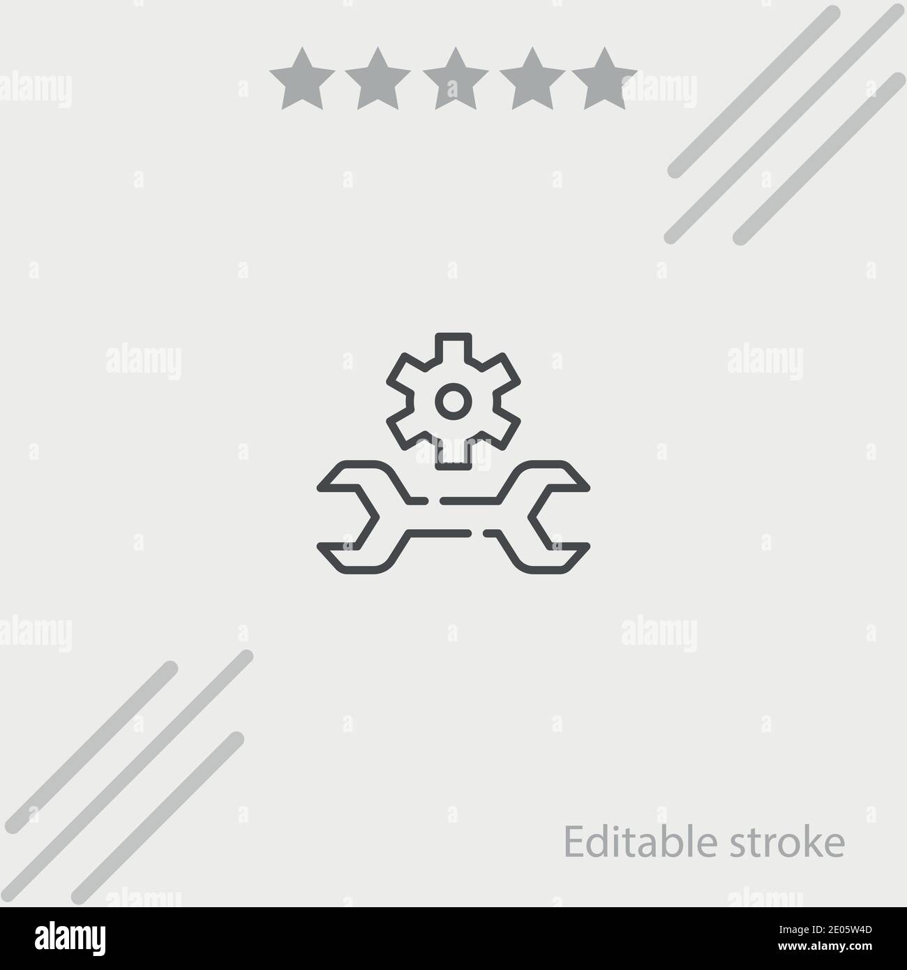 engineering vector icon modern simple vector illustration Stock Vector ...