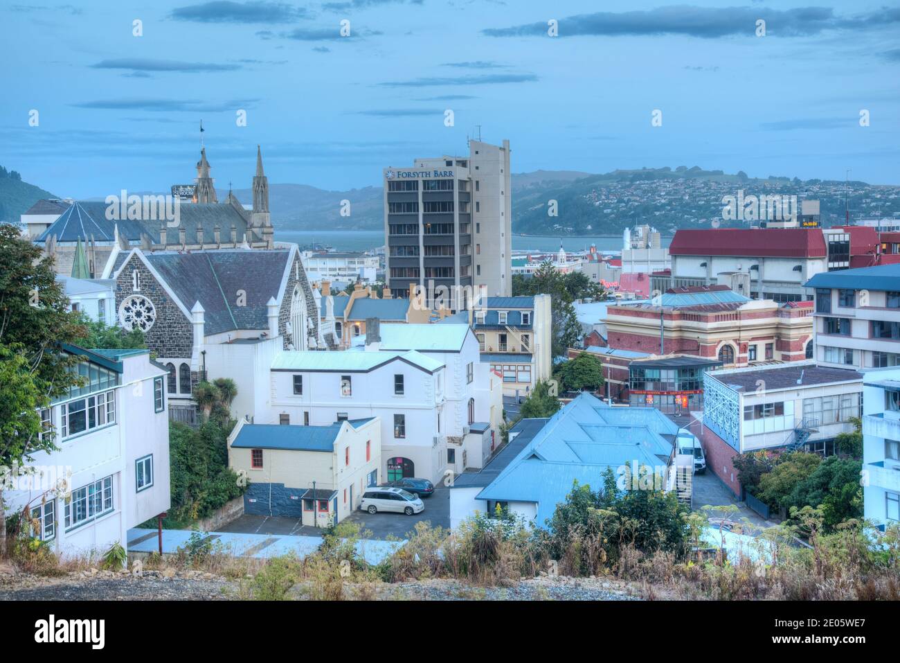 Dunedin new zealand aerial hi-res stock photography and images - Alamy