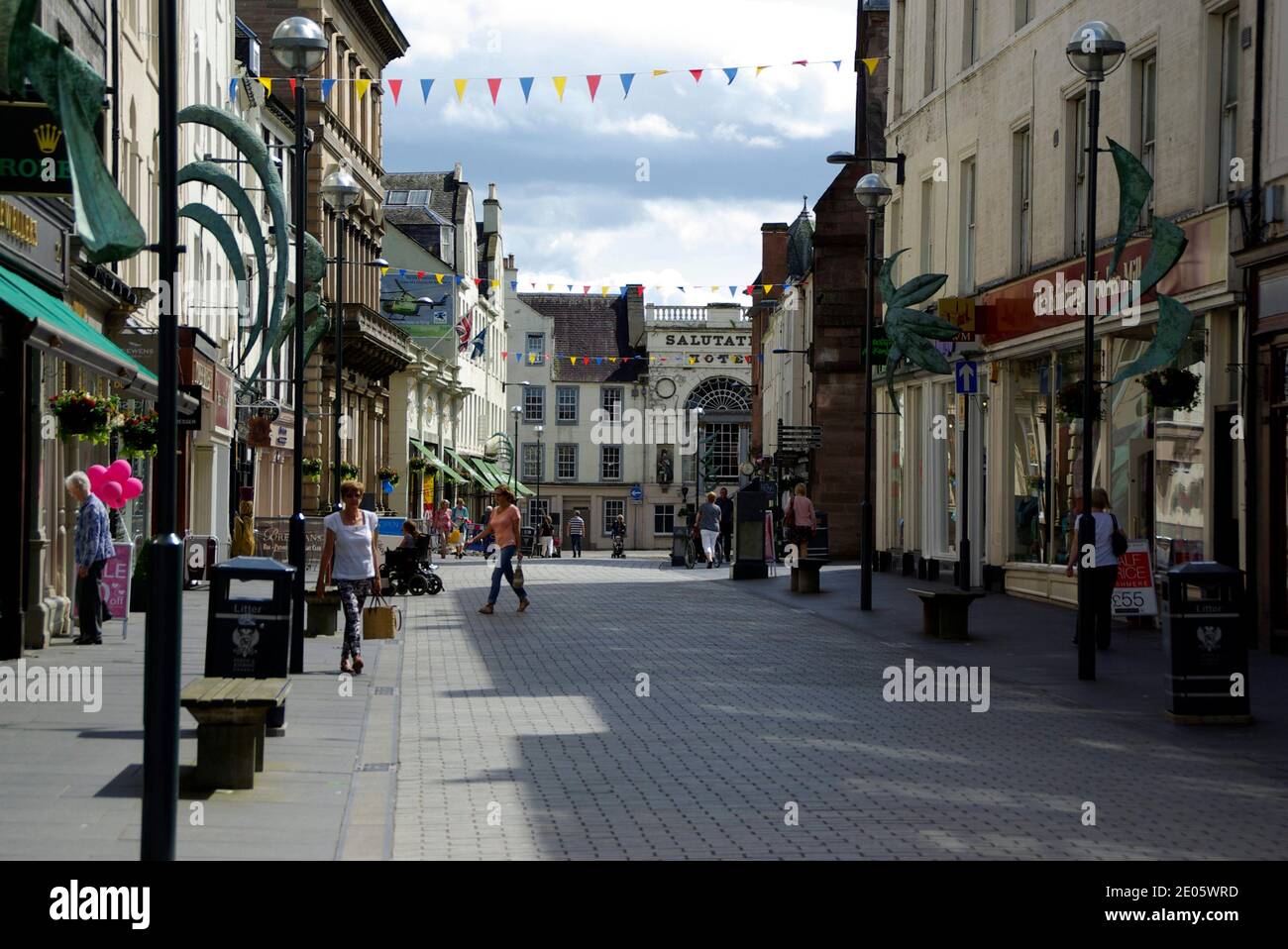 St John Street Perth Stock Photo - Alamy