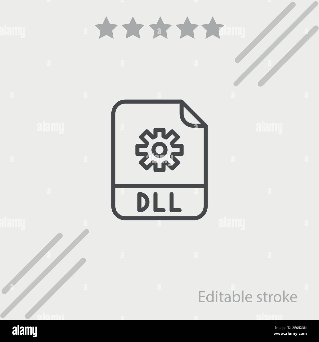 Dll logo design hi-res stock photography and images - Alamy