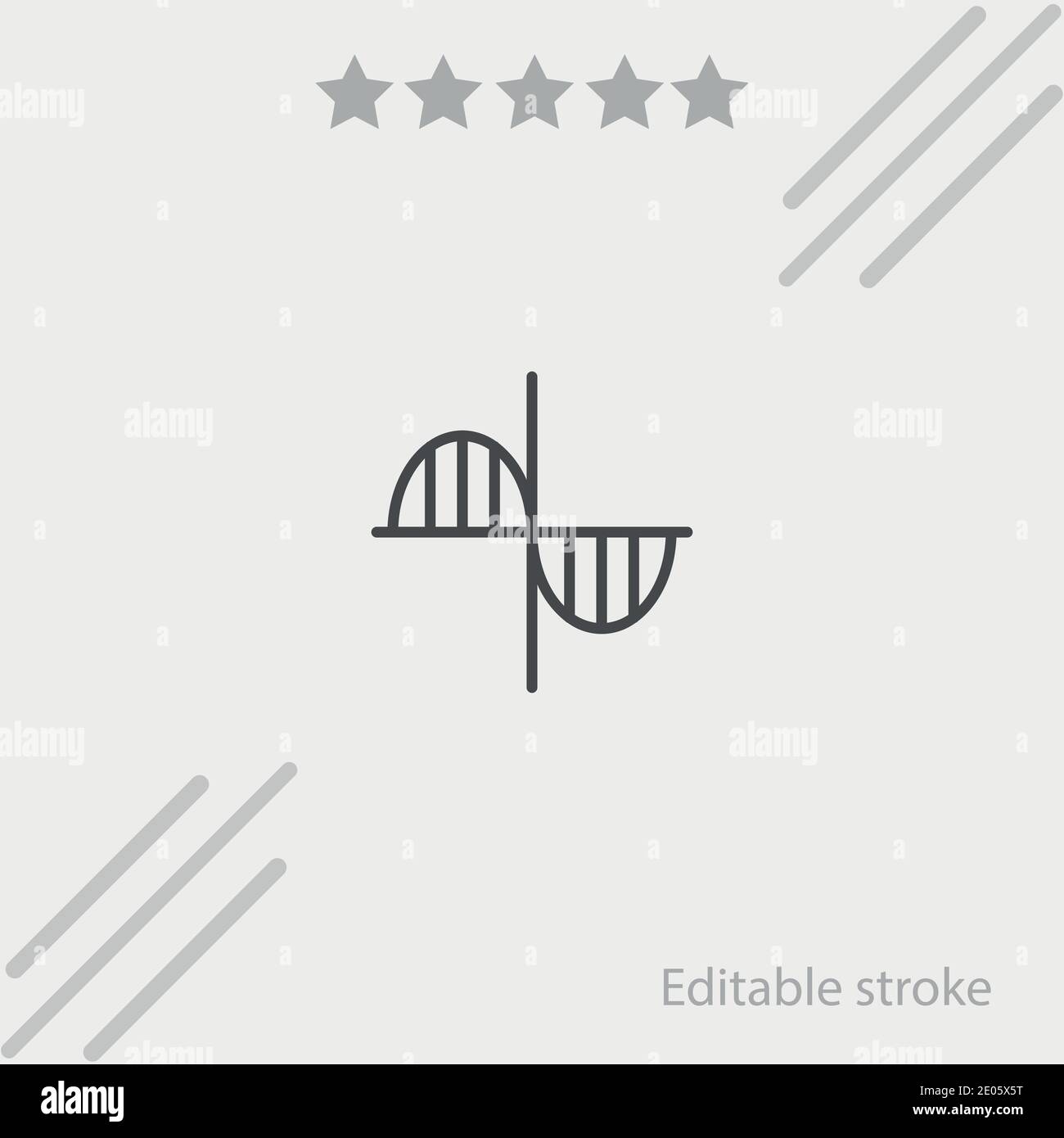 fluctuation vector icon modern simple vector illustration Stock Vector ...