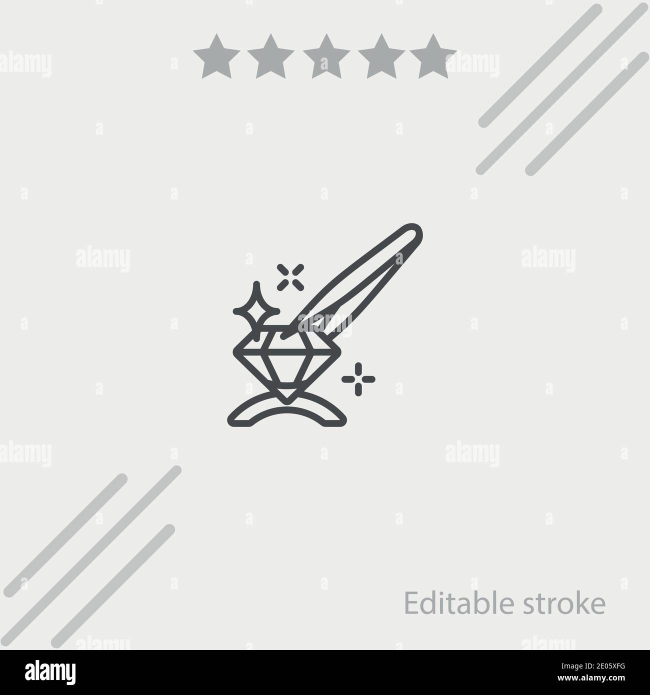 jewelry vector icon modern simple vector illustration Stock Vector ...