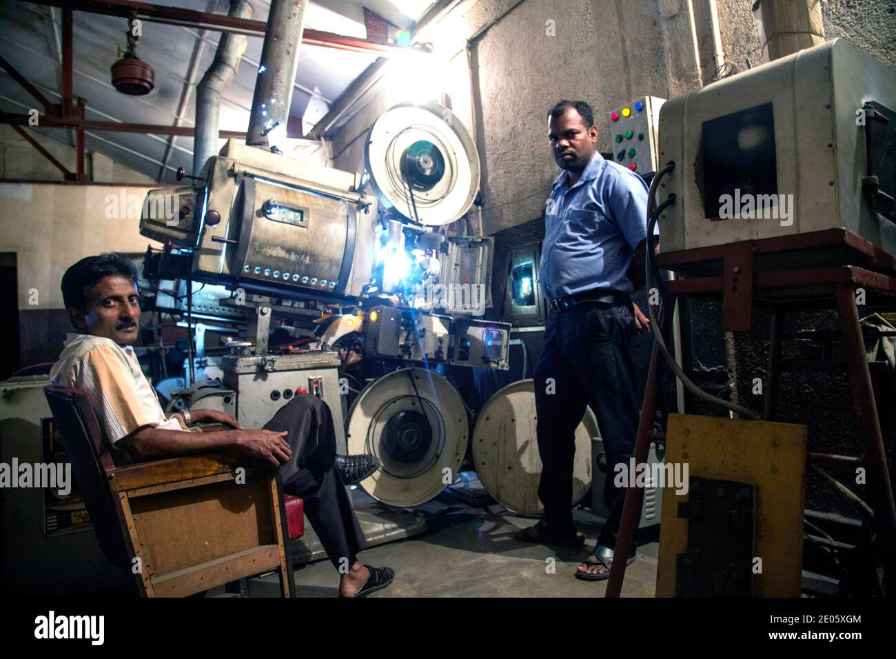 Pics show: Old cinema in Sri Lanka.Regal cinema in Negombo which is 90 ...
