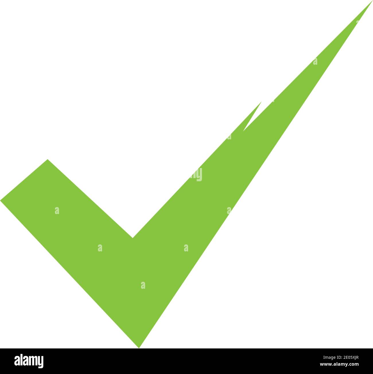 check mark icon vector illustration design template Stock Vector Image ...