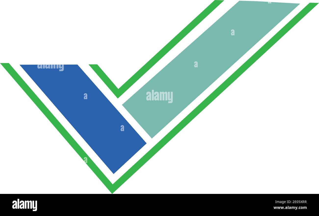 check mark icon vector illustration design template Stock Vector Image ...