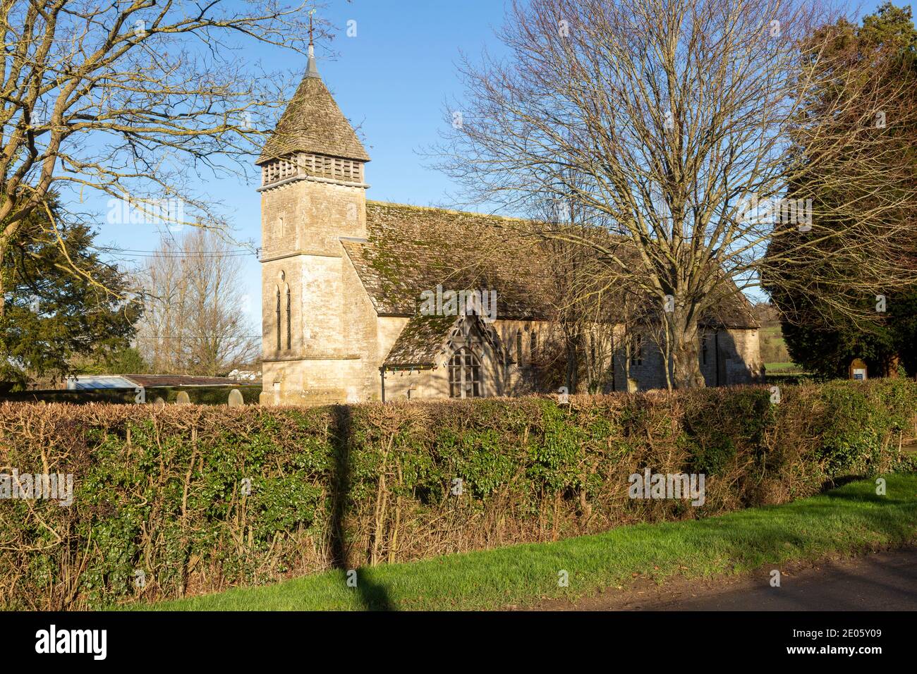 Church of St John the Baptist, Foxham, Wiltshire, England, UK Stock Photo - Alamy