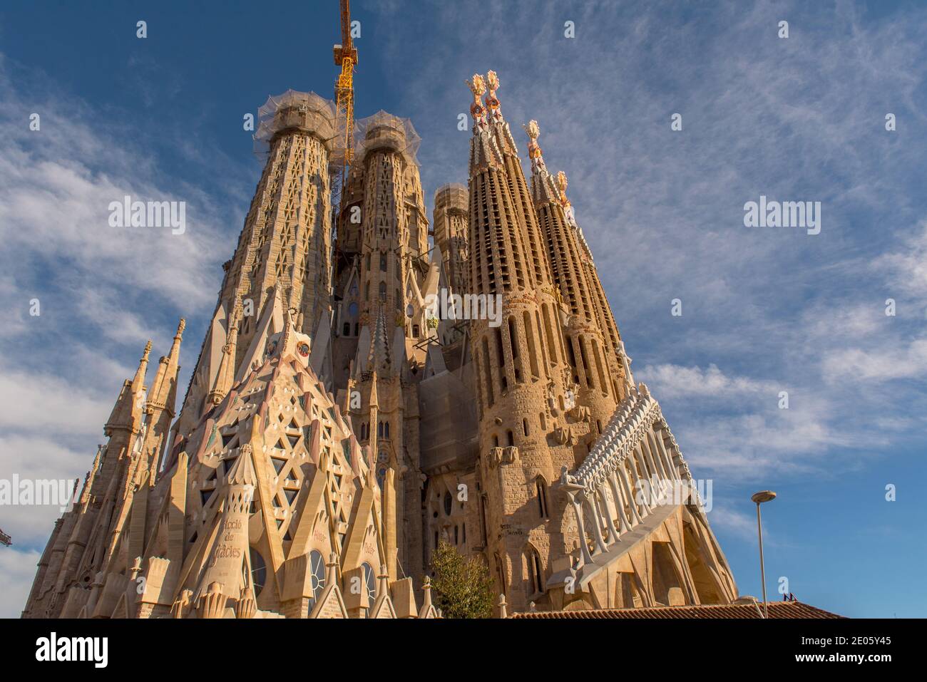 Basicila and expiatory church of the holy family hi-res stock ...