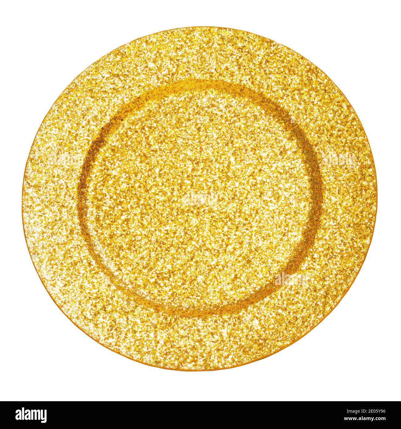 Gold plate with detailed glittering shiny texture Stock Photo - Alamy
