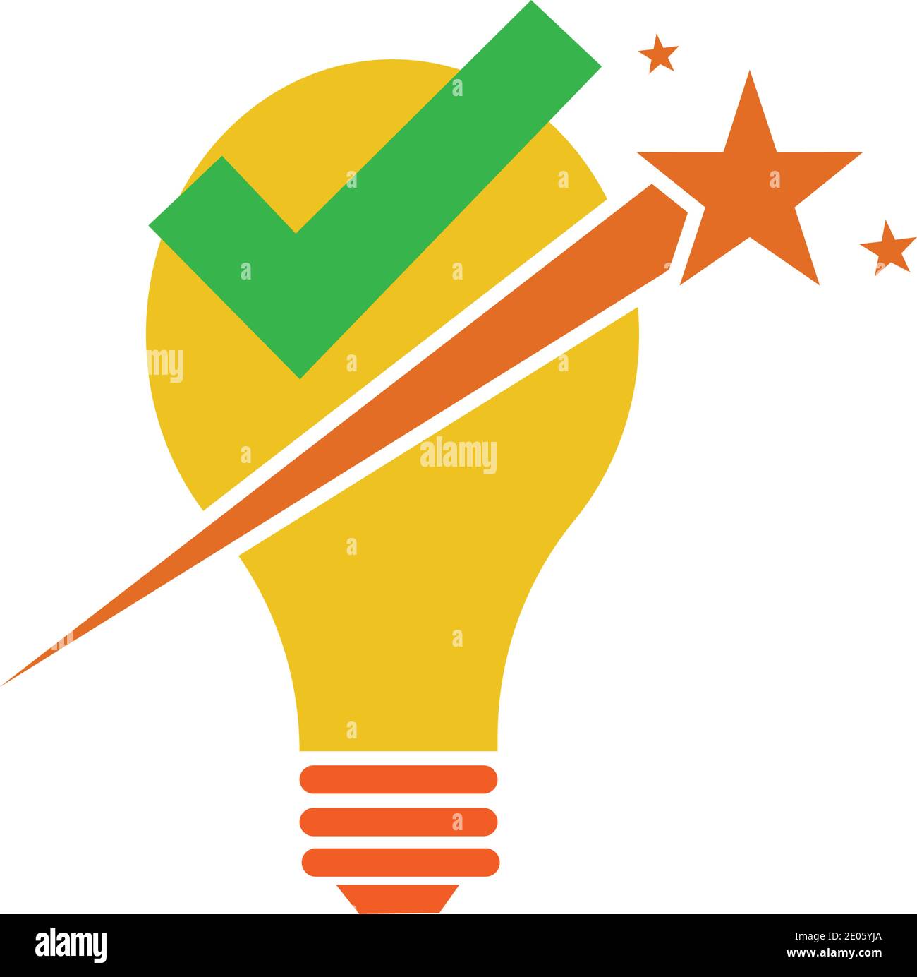 check mark icon vector illustration design template Stock Vector Image ...