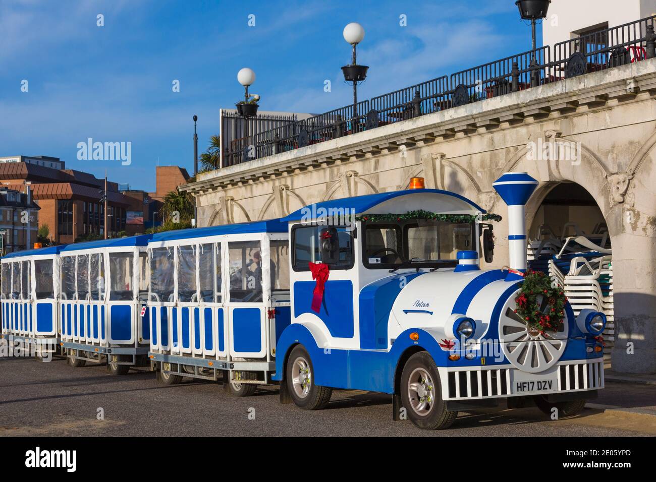Bournemouth landtrain hi-res stock photography and images - Alamy