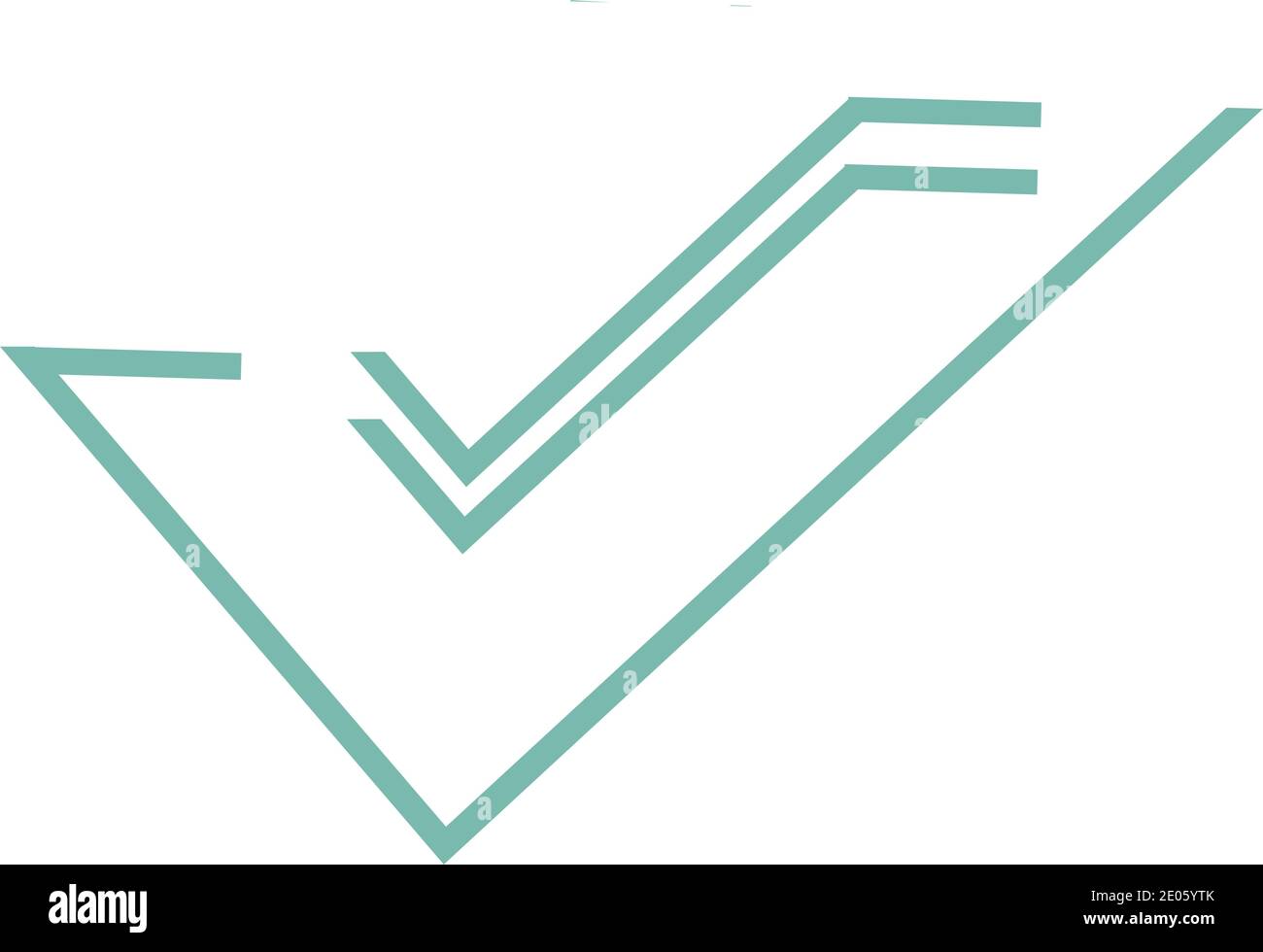 check mark icon vector illustration design template Stock Vector Image ...