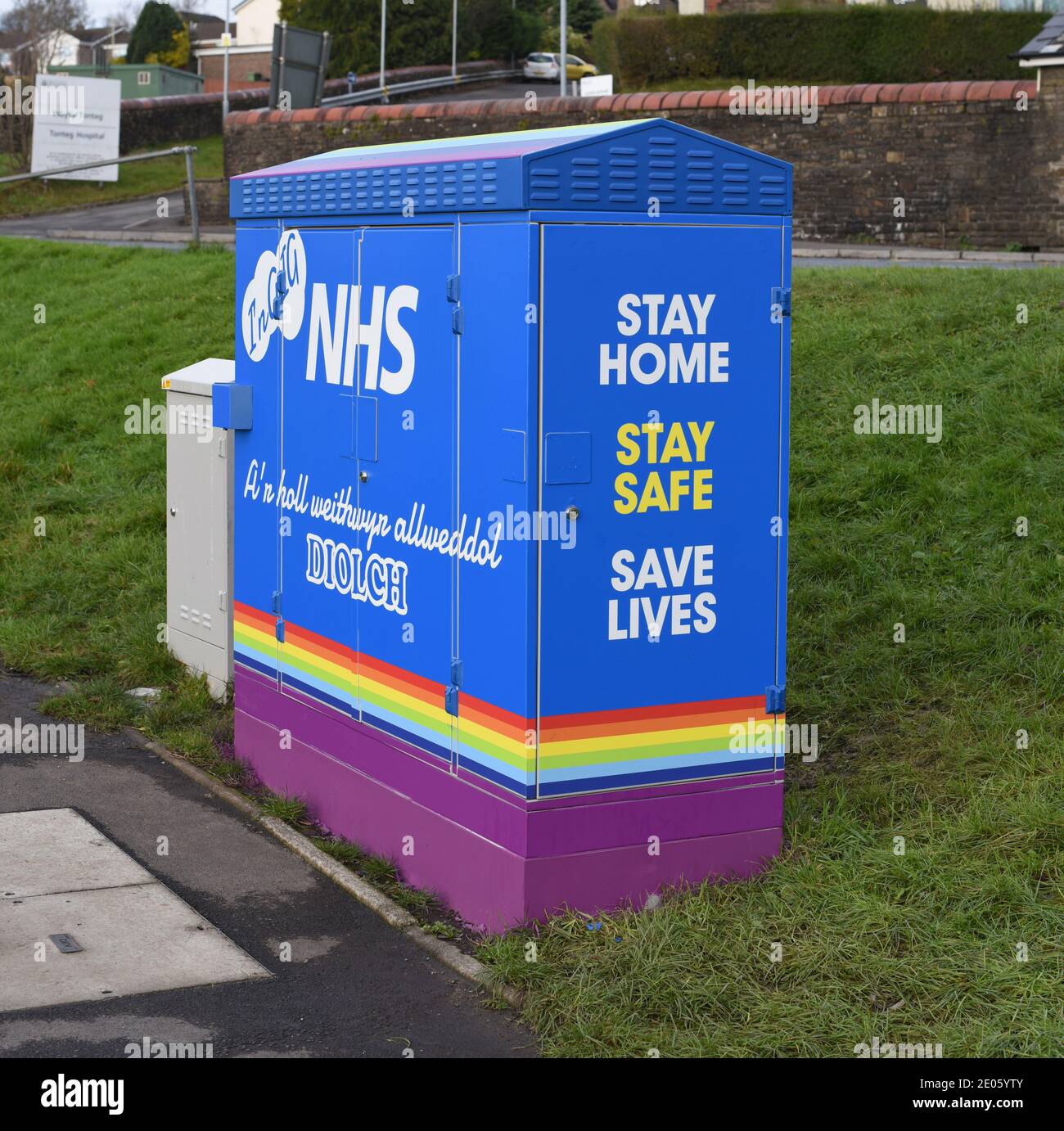 Nhs rainbow wales hi-res stock photography and images - Alamy